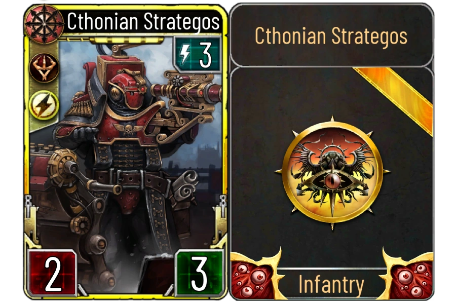 Cthonian Strategos - Official Horus Heresy: Legions Wiki
