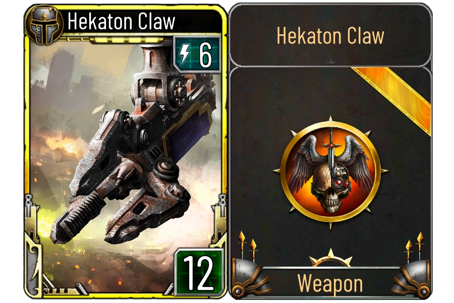 Hekaton Claw - Official Horus Heresy: Legions Wiki