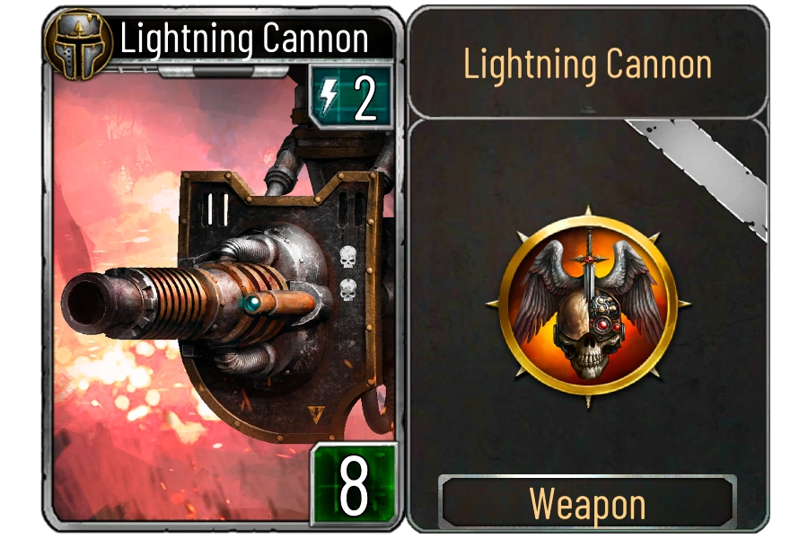Lightning Cannon - Official Horus Heresy: Legions Wiki