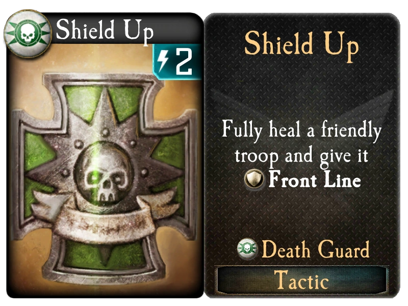 Shield Up - Official Horus Heresy: Legions Wiki