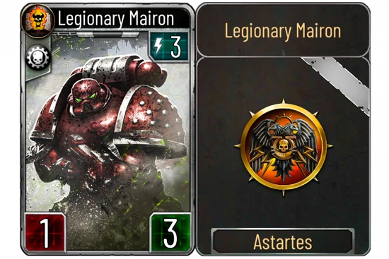 Legionary Mairon - Official Horus Heresy: Legions Wiki