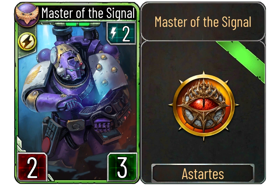 Master of the Signal - Official Horus Heresy: Legions Wiki