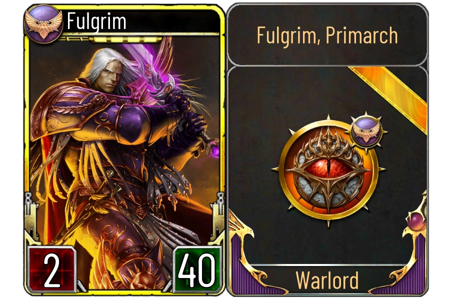 Fulgrim - Official Horus Heresy: Legions Wiki