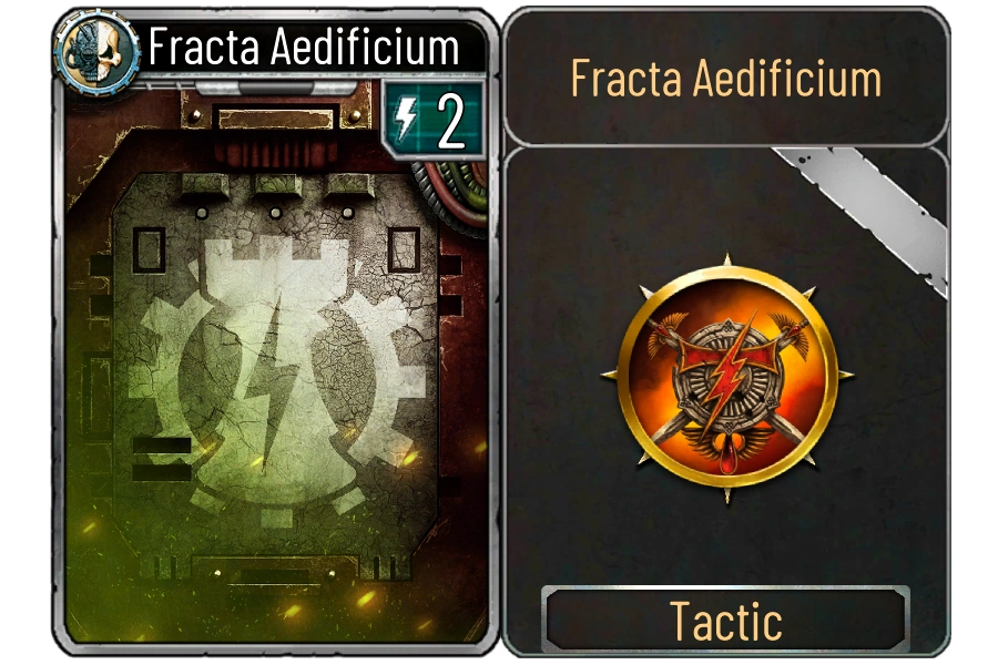 Fracta Aedificium - Official Horus Heresy: Legions Wiki