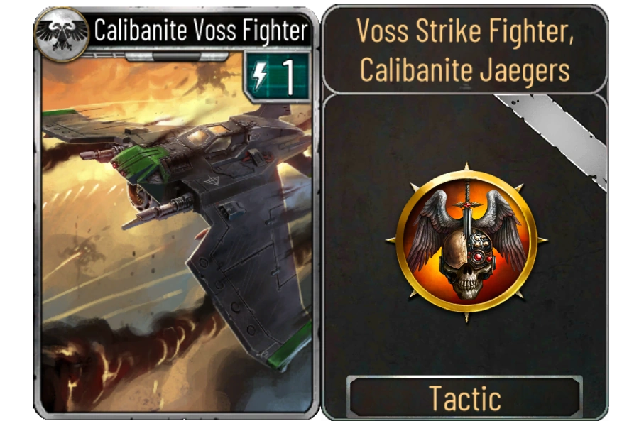 Calibanite Voss Fighter - Official Horus Heresy: Legions Wiki