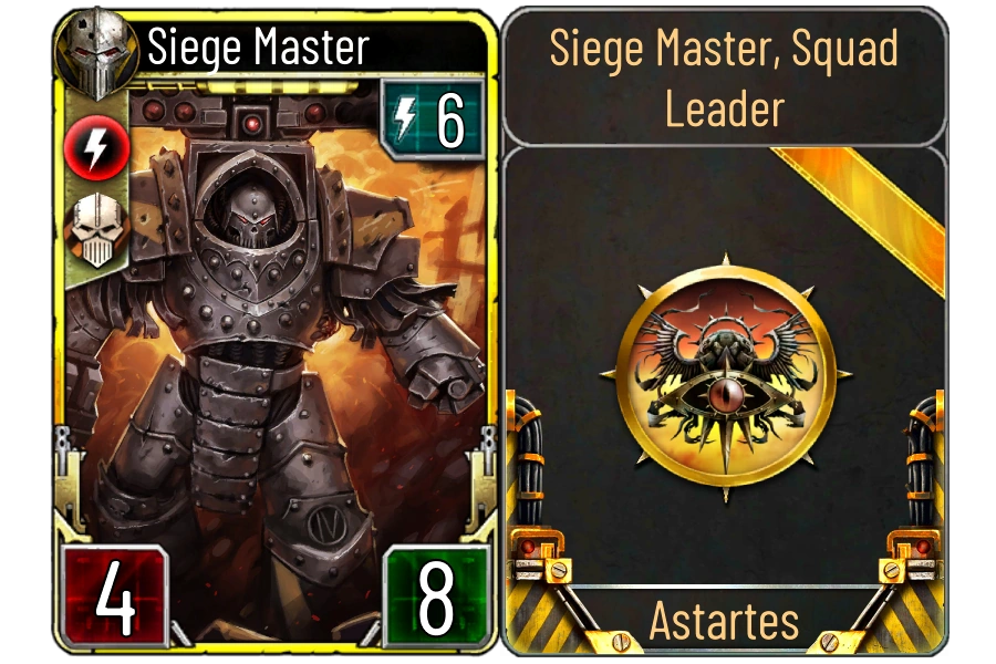 Siege Master - Official Horus Heresy: Legions Wiki