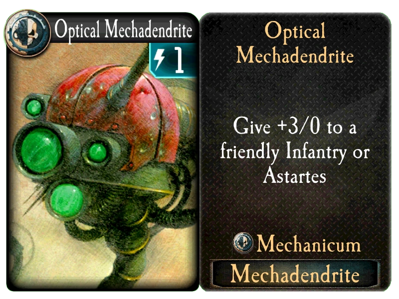 Optical Mechadendrite - Official Horus Heresy: Legions Wiki