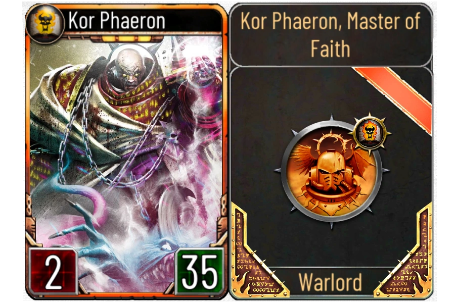 Kor Phaeron - Official Horus Heresy: Legions Wiki