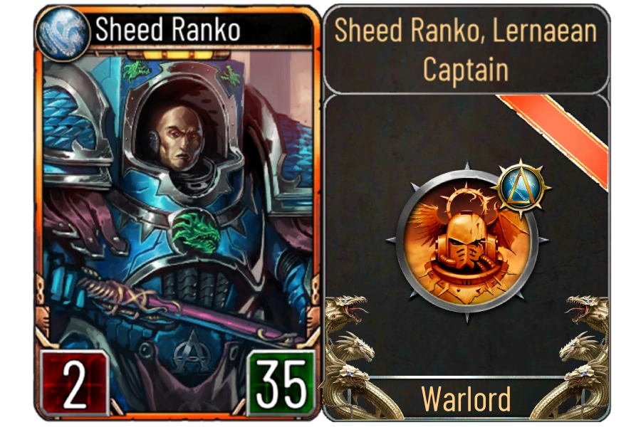 Sheed Ranko - Official Horus Heresy: Legions Wiki