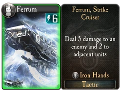 Ferrum - Official Horus Heresy: Legions Wiki