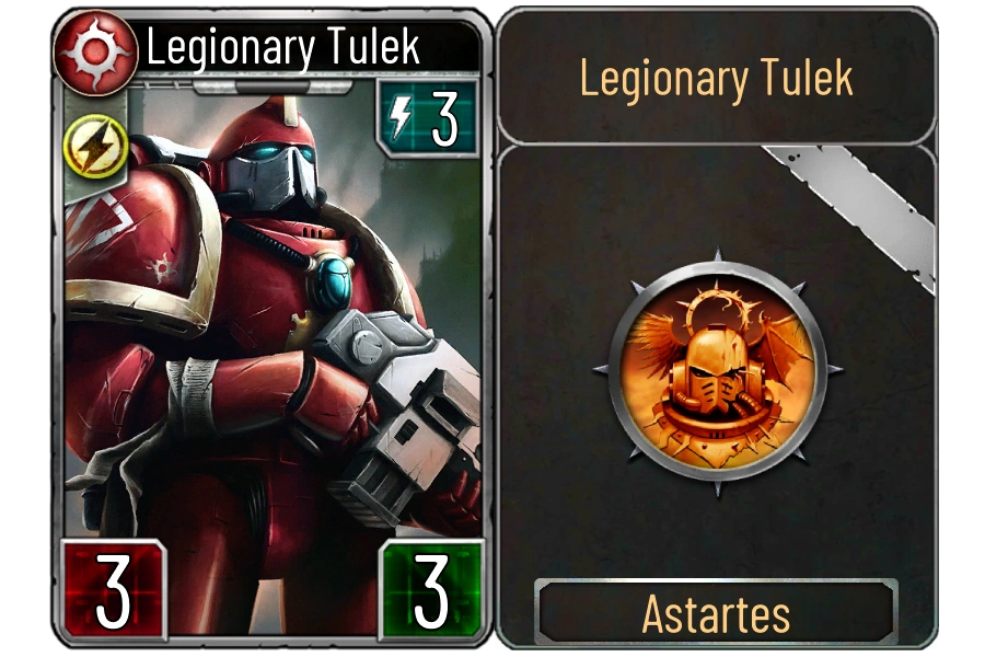 Legionary Tulek - Official Horus Heresy: Legions Wiki
