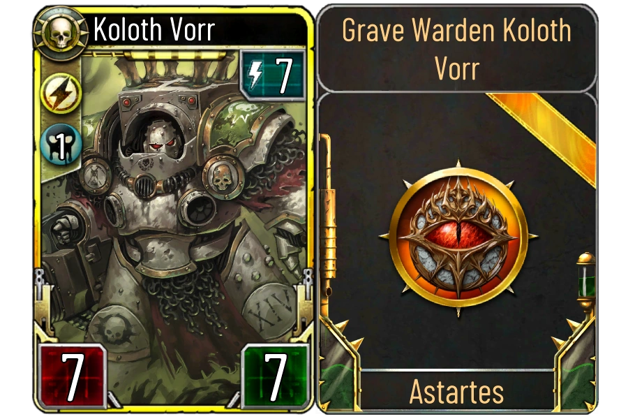 Koloth Vorr - Official Horus Heresy: Legions Wiki