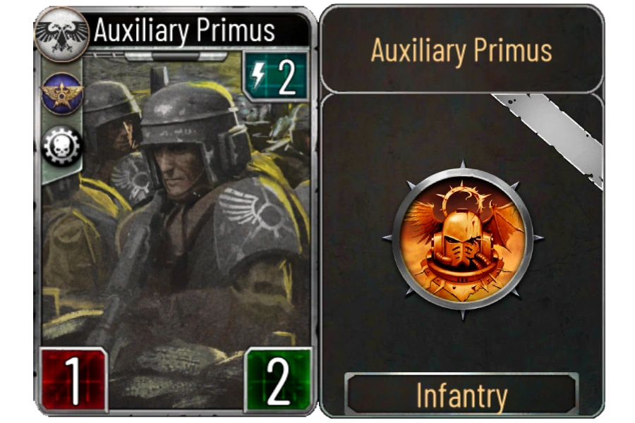 Auxiliary Primus - Official Horus Heresy: Legions Wiki