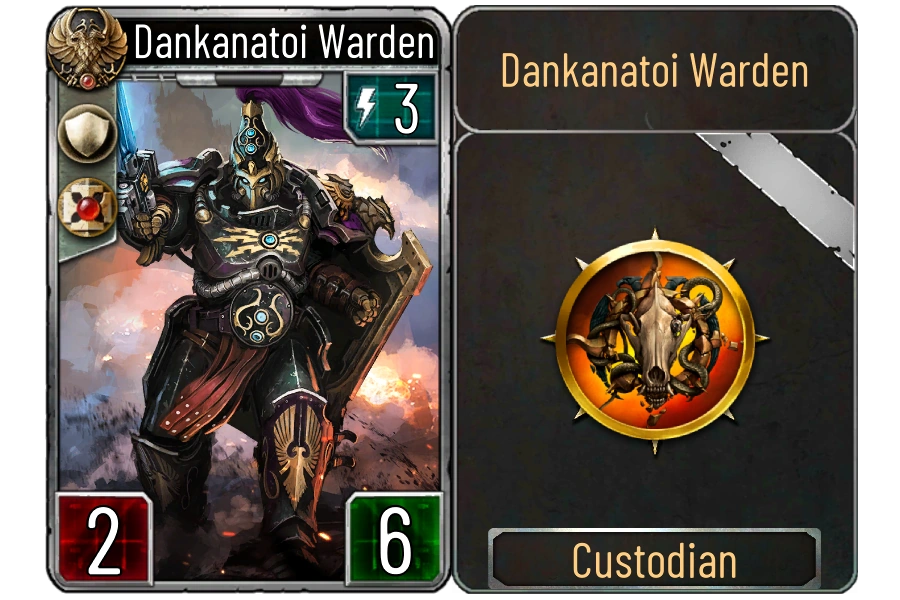 Dankanatoi Warden - Official Horus Heresy: Legions Wiki