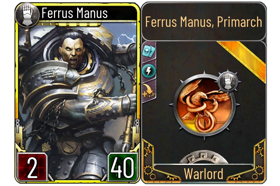 Ferrus Manus (Legacy) - Official Horus Heresy: Legions Wiki