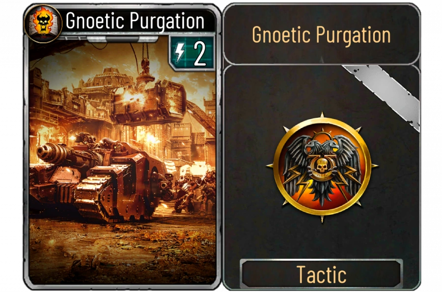 Gnoetic Purgation - Official Horus Heresy: Legions Wiki