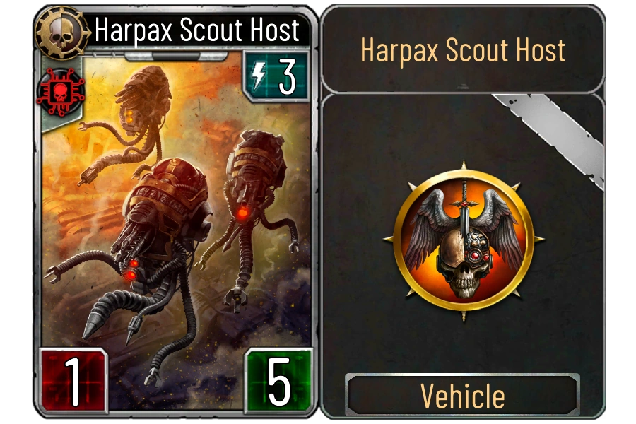 Harpax Scout Host - Official Horus Heresy: Legions Wiki
