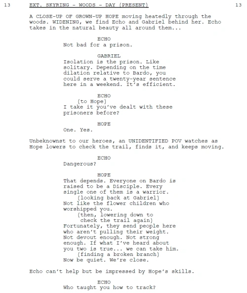 The Garden/Transcript | The 100 Wiki | Fandom