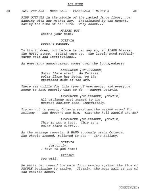 His Sister's Keeper/Transcript | The 100 Wiki | Fandom