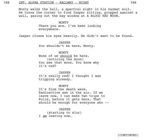 The Other Side/Transcript | The 100 Wiki | Fandom