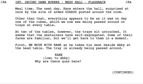 The Dark Year/Transcript | The 100 Wiki | Fandom