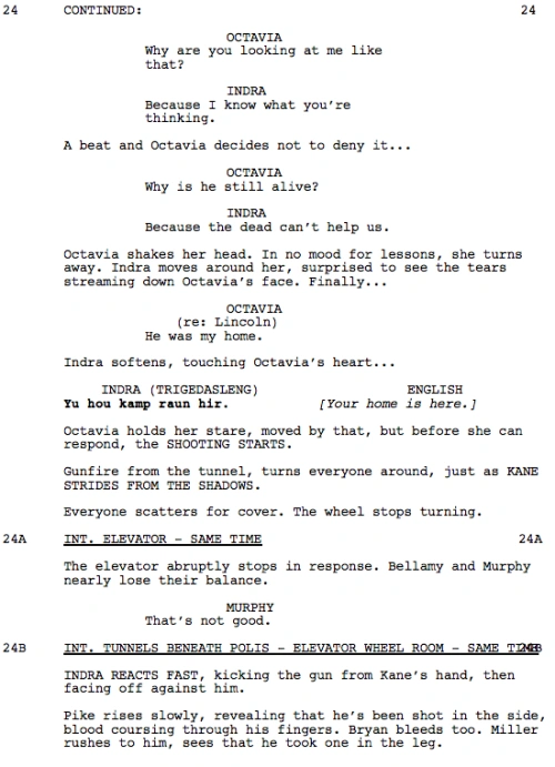 Perverse Instantiation (Part 1)/Transcript | The 100 Wiki | Fandom