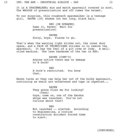 Earth Skills/Transcript | The 100 Wiki | Fandom