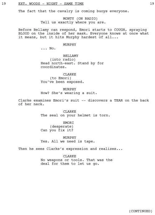 The Chosen/Transcript | The 100 Wiki | Fandom