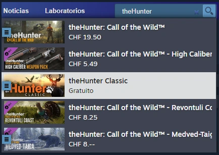 Steam | Wiki TheHunter | Fandom