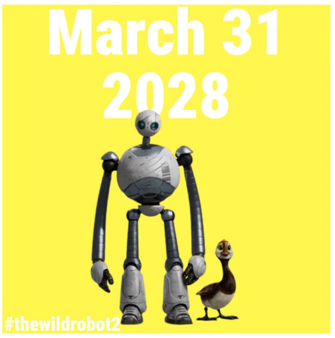 The Wild Robot Escapes (2028 DreamWorks Animated movie) (original ...