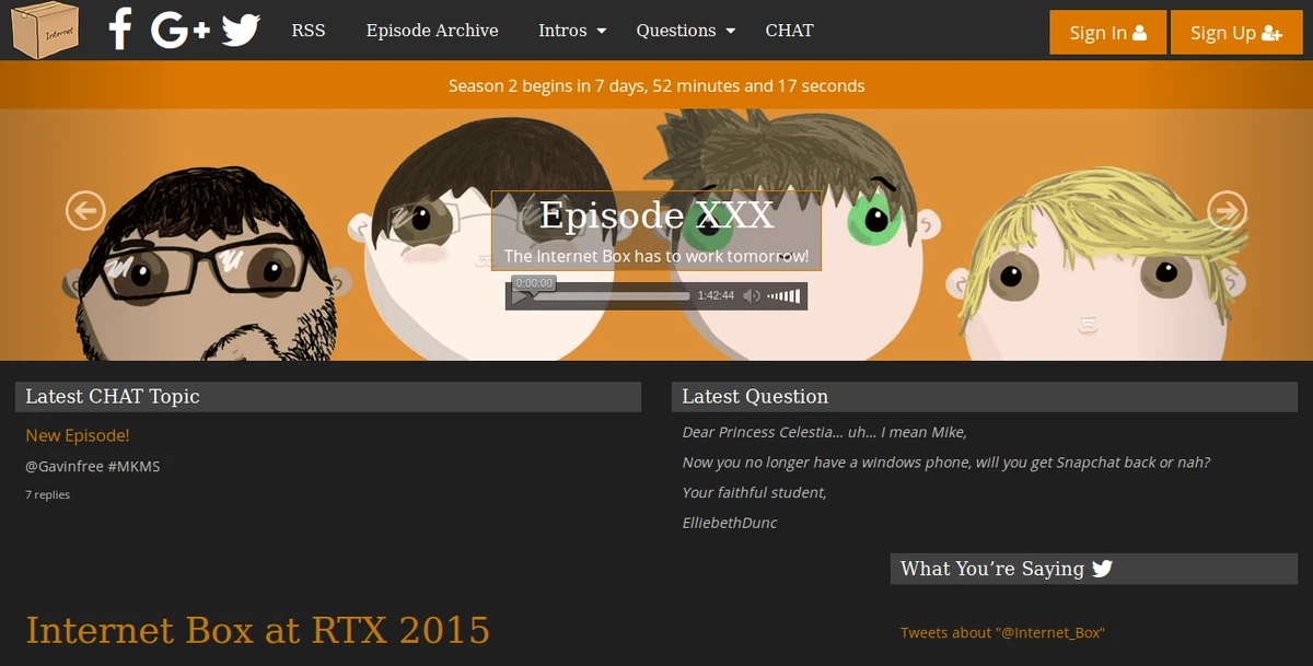 Episode 121 | The Internet Box Wiki | Fandom
