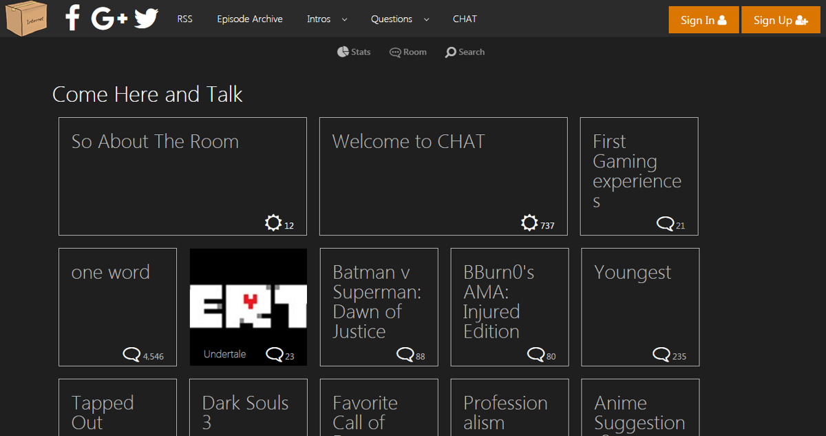 CHAT | The Internet Box Wiki | Fandom