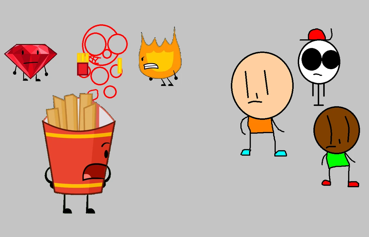 BFDI and TJNA Crossover | The Jacob New Adventures Wiki | Fandom