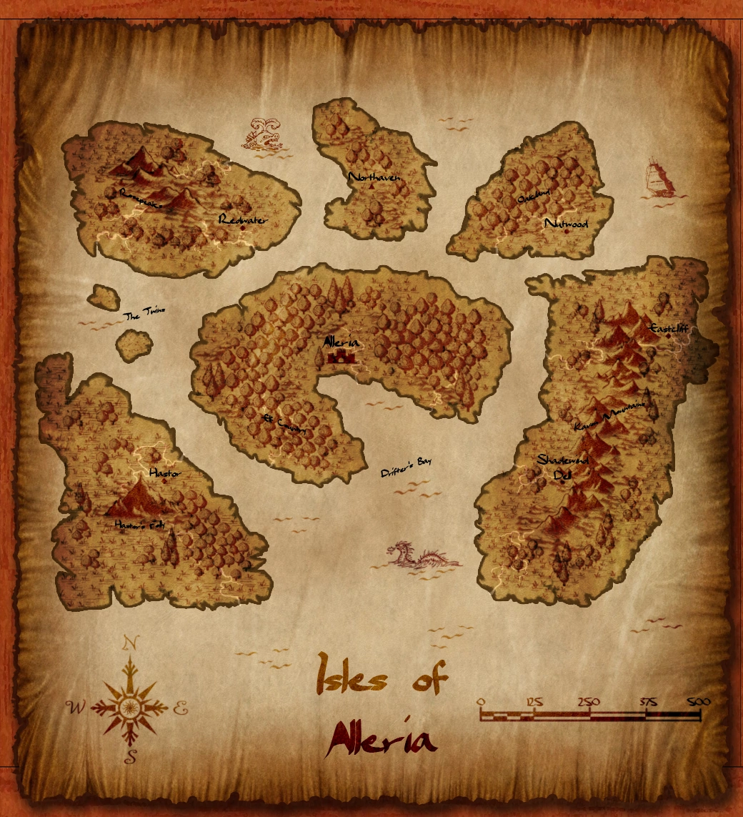 Isles of Alleria | The World of Thelania Wiki | Fandom
