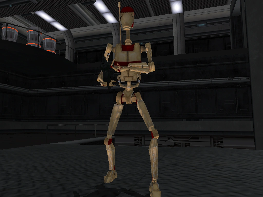 Unidentified OOM security battle droid commander (Grievous's Recusant ...