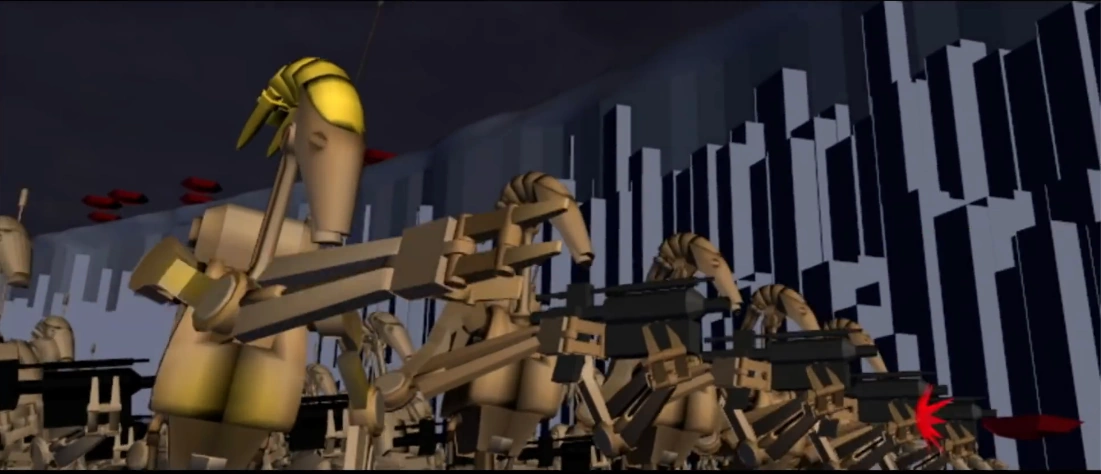 Unidentified OOM command battle droid (Conqueror) | Star Wars: The Last ...