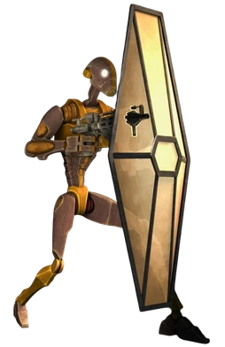 Droid commando personal shield | Star Wars: The Last of the Droids Wiki | Fandom