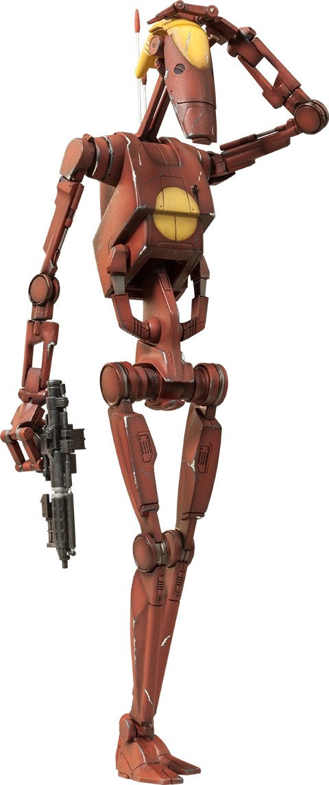 Geonosis OOM command battle droid | Star Wars: The Last of the Droids ...