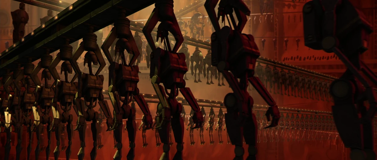 Ringo Vinda Droid Factory | Star Wars: The Last of the Droids Wiki | Fandom