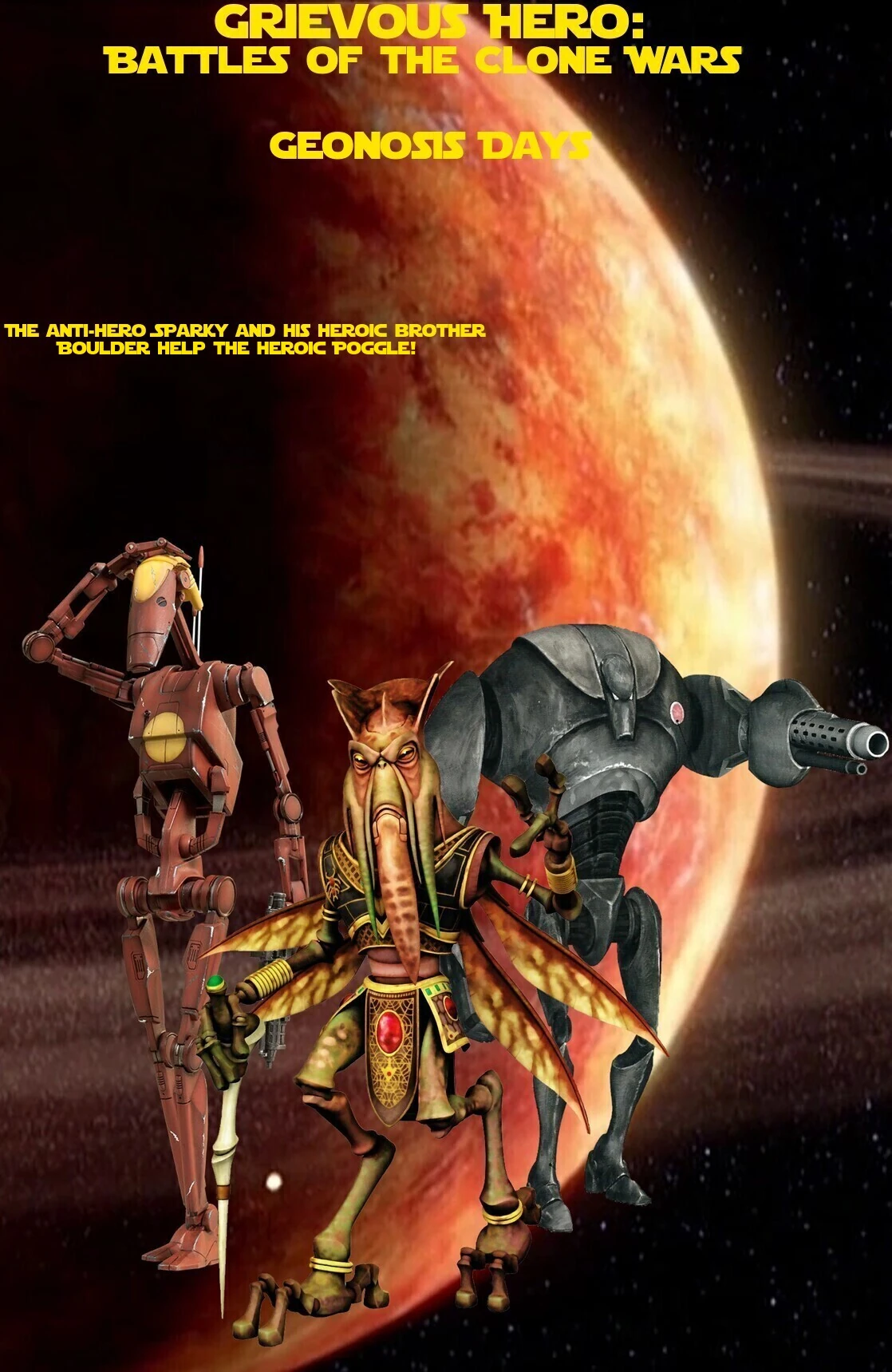 Geonosis Days | Star Wars: The Last of the Droids Wiki | Fandom