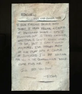 Note to Rachel | The Last of Us Wiki | Fandom