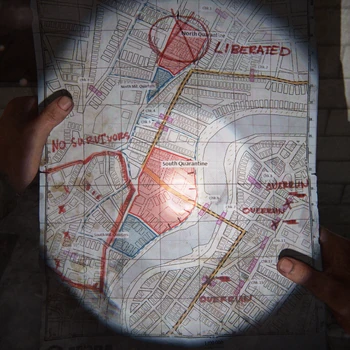 Lost areas map | The Last of Us Wiki | Fandom
