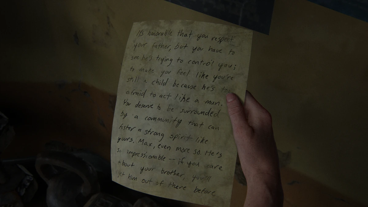 Seraphite invitation | The Last of Us Wiki | Fandom