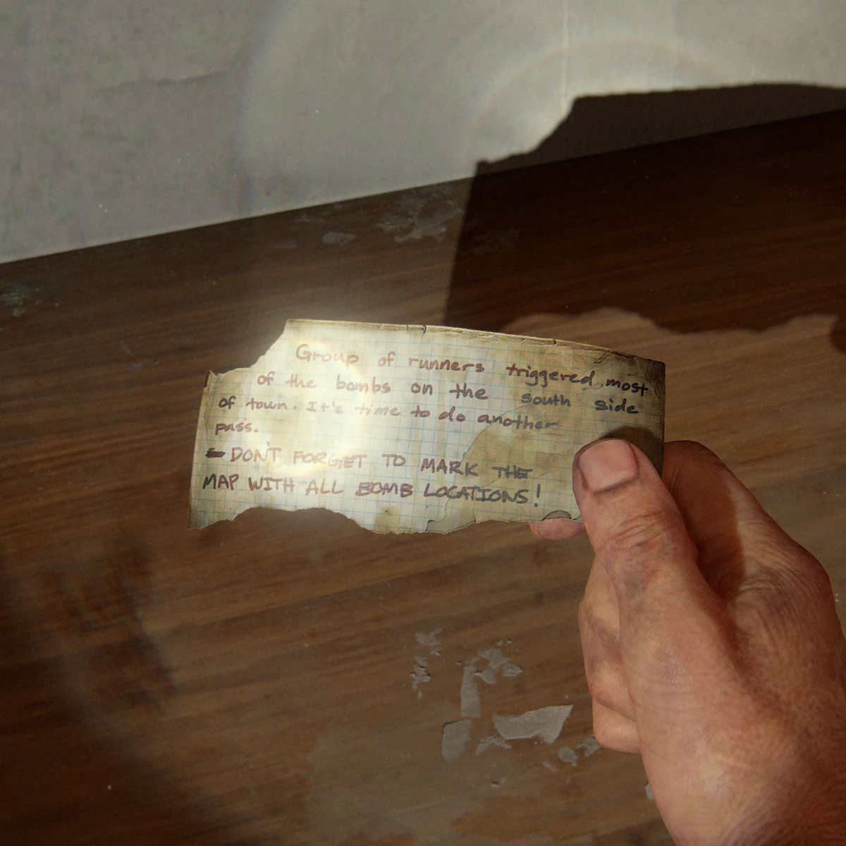 Bombs note | The Last of Us Wiki | Fandom