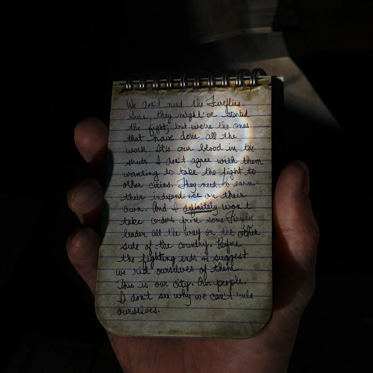 Fireflies note | The Last of Us Wiki | Fandom
