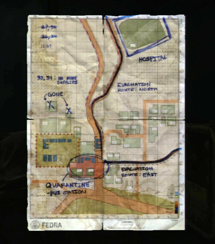 Salt Lake Q.Z. map | The Last of Us Wiki | Fandom