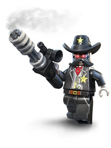 Lego Robot Cowboy Movie