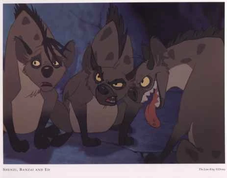Shenzi Banzai and Ed | The Lion King Wiki | Fandom