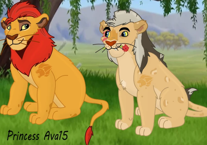 Kion and Mhina | The Lion King Fanon Wiki | Fandom