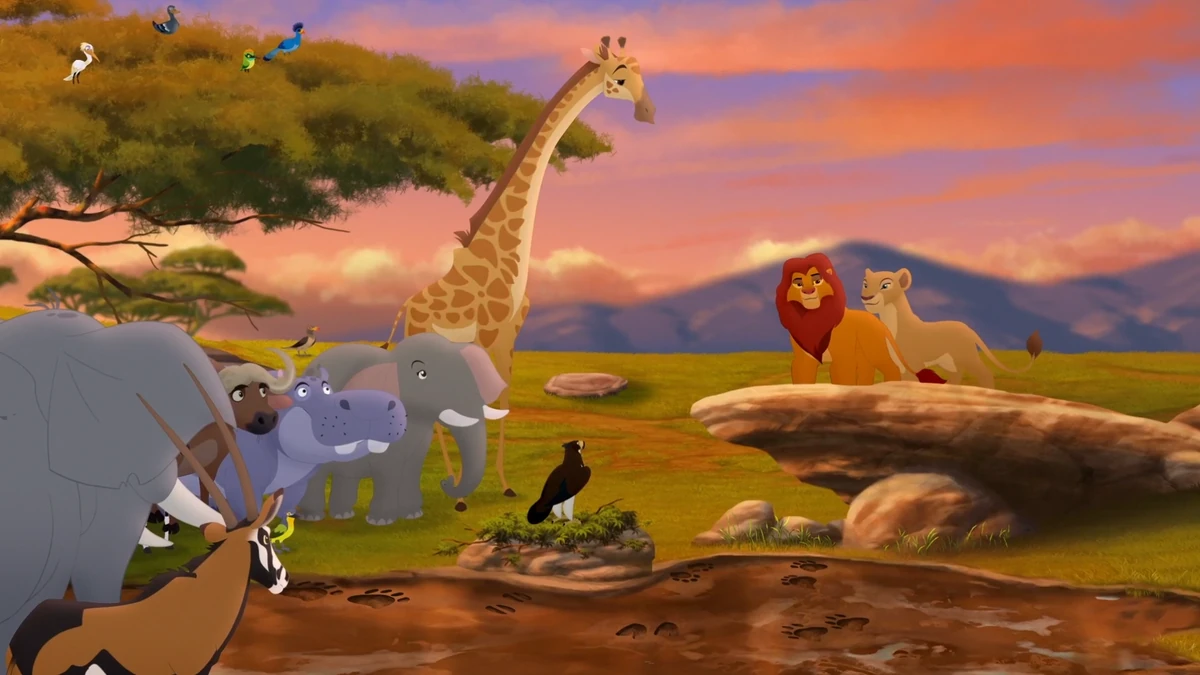 Royal Mud Print Ceremony | The Lion King: Revisited Wiki | Fandom